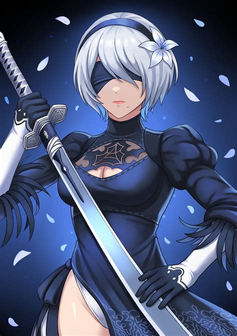 B Nier And More Drawn By Sweeva Danbooru