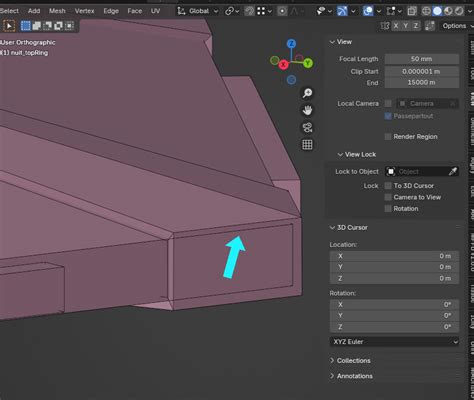 HIding Edges Basics Interface Blender Artists Community