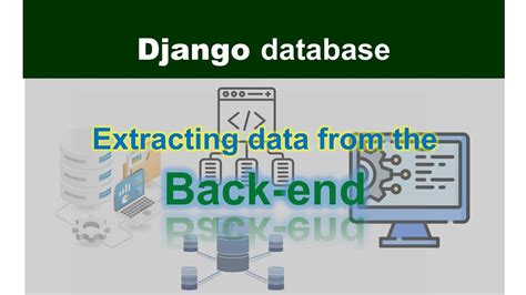 Building A Django Web Application From Scratch Ep 4 Extracting Data From Database Youtube