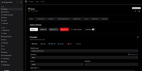 Dokploy A Simple Docker Deployment Solution Mariano Zunino