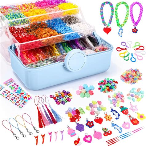 18500 Bracelet Making Kit Rubber Band 26 Colors