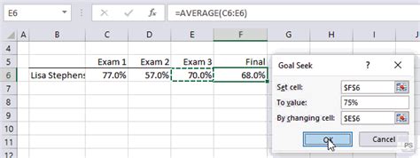 Excel Goal Seek And Goalseek Vba Method Tutorial With Examples