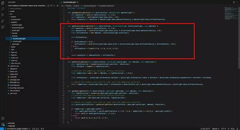 how to write a directional light shader in glsl