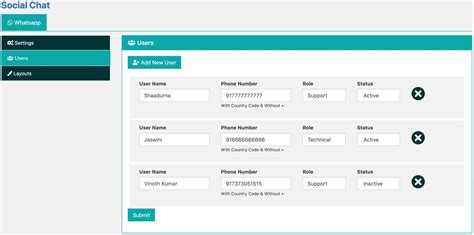 Buffercode Frontend Dashboard Social Chat