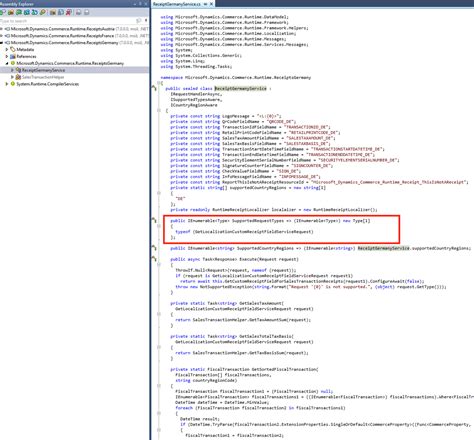 Fiscal Fields Missing On Pos Receipts · Issue 171 · Microsoftdynamics365commercesolutions