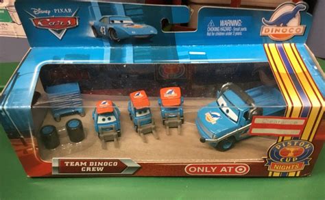Disney Pixar Cars Team Dinoco Crew Crew Chief And Pittys Final Lap Rare 1900226918