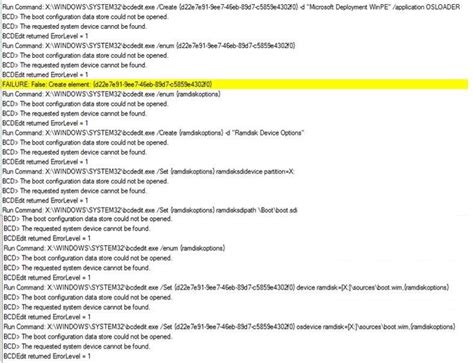 Mdt Capture Error Bcdobjectexistsex Rmdt