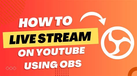 How To Live Stream A Pre Recorded Video To Youtube Using OBS YouTube