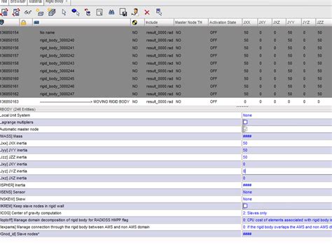 warning message database