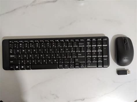 Logitech MK215 Keyboard Mouse Computers Tech Parts Accessories Computer Keyboard On