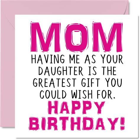 Happy Birthday Mom From Your Daughter