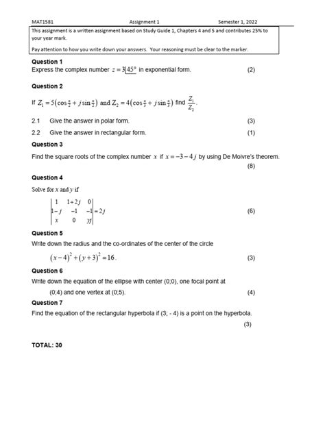 Mat1581 Assignment 2 Semester 1 2023 Pdf