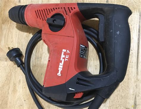 Hilti Te7 Impact Hammer Drill Sds Commercial And Industrial