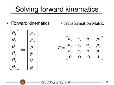 ppt robot kinematics ii powerpoint presentation free download id