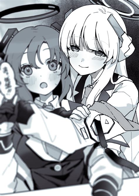 Yuuka And Noa Blue Archive Drawn By Spice Danbooru