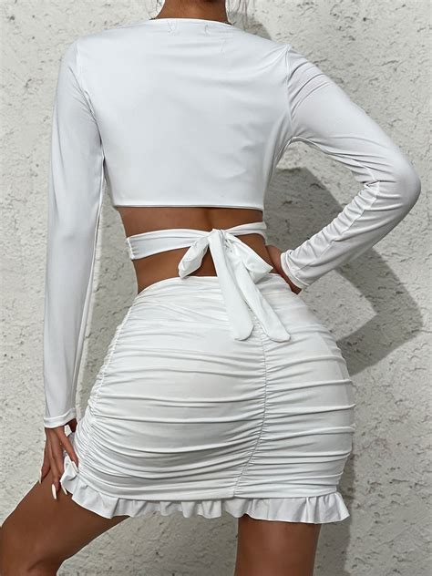 Clubwear Set For Woman Two Pieces Sets