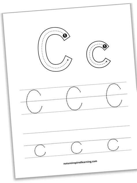 Letter C Tracing Worksheet Abc Letter Tracing Worksheets All Sly