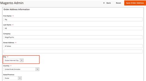 Magepsycho Region And City Dropdown Manager For Magento 2 Firebear