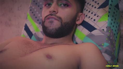 Big Cock Latino Jerks And Cums Through White Boxers Camilo Brown