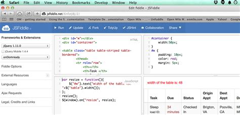 Javascript Get Real Table Width In Safari When Max Width Is Defined