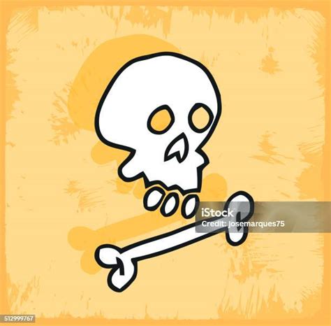 말풍선이 있는 스컬 귀여운에 대한 스톡 벡터 아트 및 기타 이미지 귀여운 단일 객체 모션 Istock