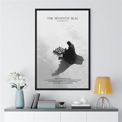 The Seventh Seal Movie Poster Printable Wall Art Art Print Download