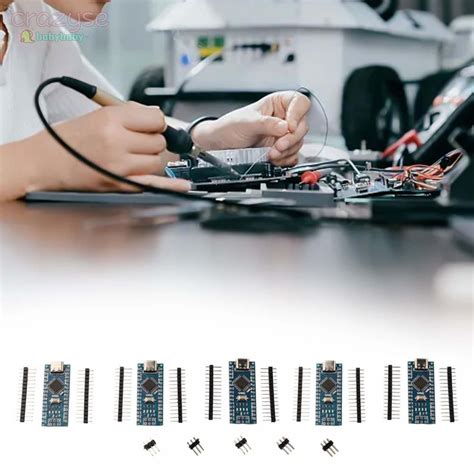 สําหรับโมดูลบอร์ดพัฒนา Nano Type C 5 ชิ้นสําหรับ Ch340g สําหรับ Arduino Integration Shopee