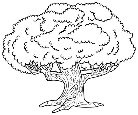 Black White Tree Clip Art Vectors Illustrations For Free Download Freepik