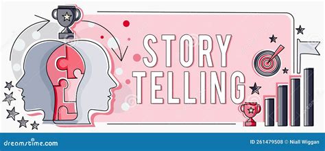 Inspiration Showing Sign Story Telling Business Idea Narrative Style