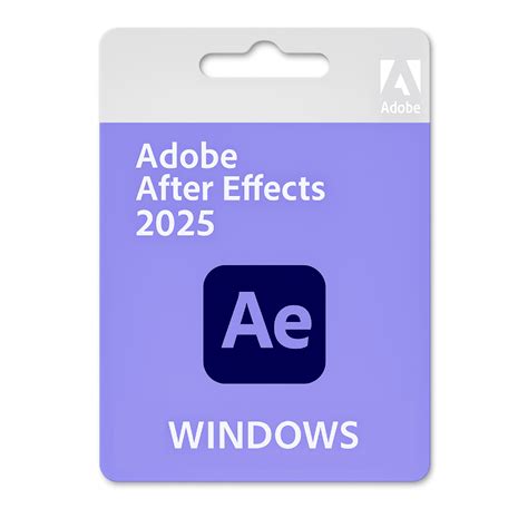 Adobe After Effects 2025 1 User Windows Digital Download Truddle