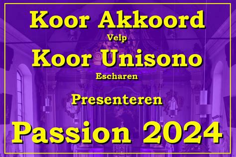 Passion 2024 Het Digitale Dorpsplein Van Escharen