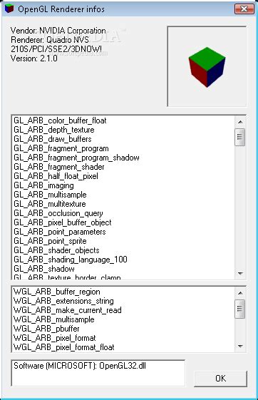 OpenGL Infos Download Softpedia