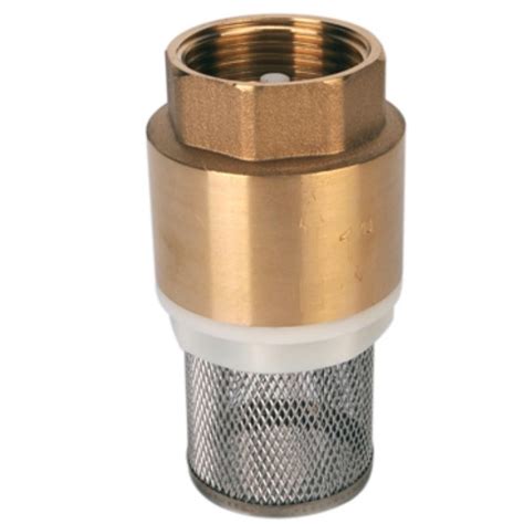 Brass Foot Valve With Strainer Manufacturer China Dandr Metal Industry