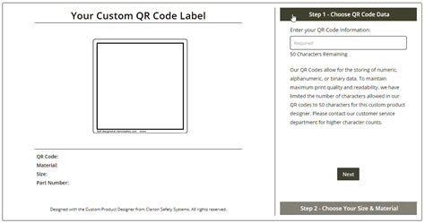 How To Create Your Own QR Code Label Clarion Safety Systems