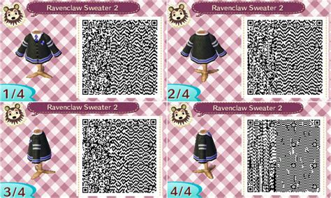 Black Ravenclaw Sweater Acnl Qr Code By Haleyboplucy On Deviantart