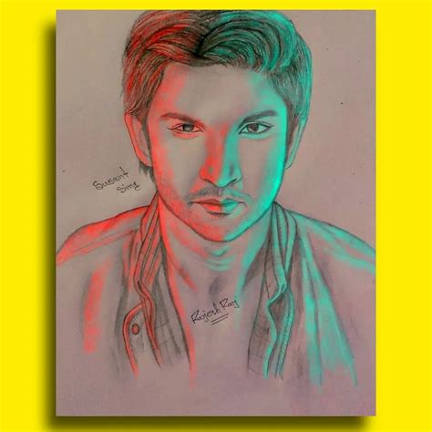 Rajesh Art Tone Sushantsinghrajput Paid Work Realistic