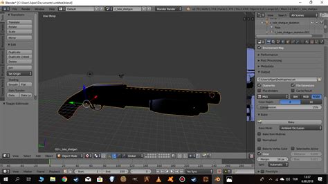 Baked Model S UV Map Is Screwed Up Materials And Textures Blender Artists Community