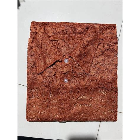 Jual Outer Brokat Outer Brokat Kondangan Kekinian Outer Brokat Premium Shopee Indonesia