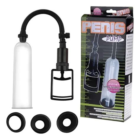 Sex Manual Penis Amplifier With Penis Pump For Erection And