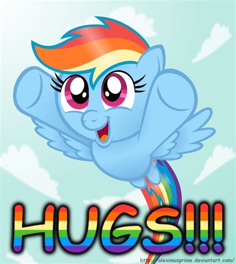 Dashie Wants Hugs On Deviantart Hug Rainbow Dash Hug