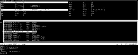 Using Gdb Layout When Debugging Assembly Language Programs Niranjanmr