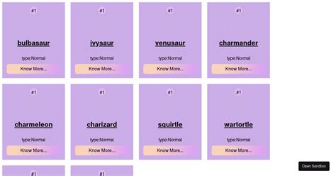 Project Practice Codesandbox