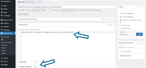 How To Display A Woocommerce Banner On A Blog Advanced Ads
