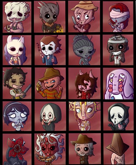 Artstation Dead By Daylight Killers