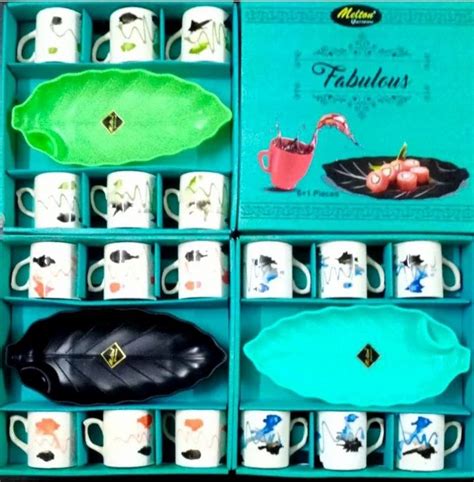 Fabulous 7pcs Tea And Snacks Set At Rs 90piece Serving Set For Snacks