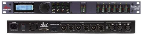 Dsp Digital Signal Processor Dbx Driverack 260 A Ally And Sons
