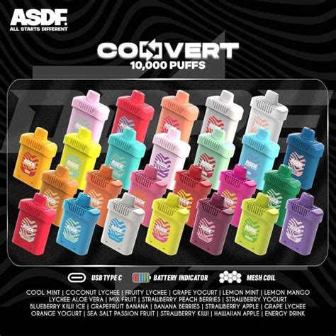 Asdf Convert Prefilled Puffs Cartridge K Lazada