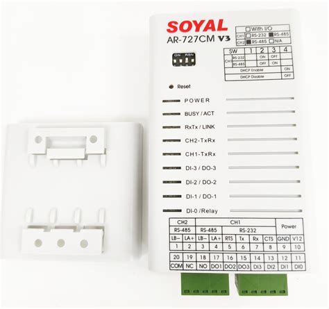 Soyal Ar727cm V3 Soyal Tcpip 485 Tcpip To Rs485 Converter Stock Clearance 1 Month Warranty