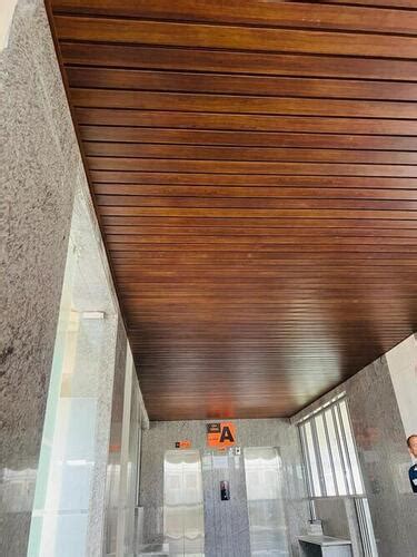 Hall Wooden False Ceiling Heat Transfer Coefficient Heat Proof At Best Price In Ahmedabad