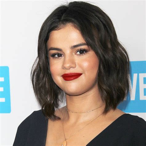 Selena Gomez Sparkles In A Sequined Tangerine Set While Celebrating Her
